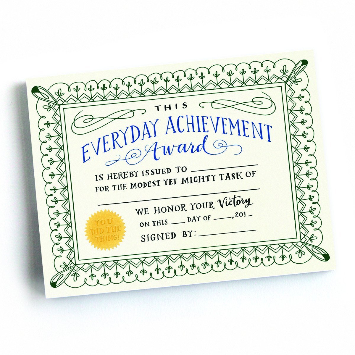 Every Day Awards | For A Change by Cynthia Weissbein, PsyD
